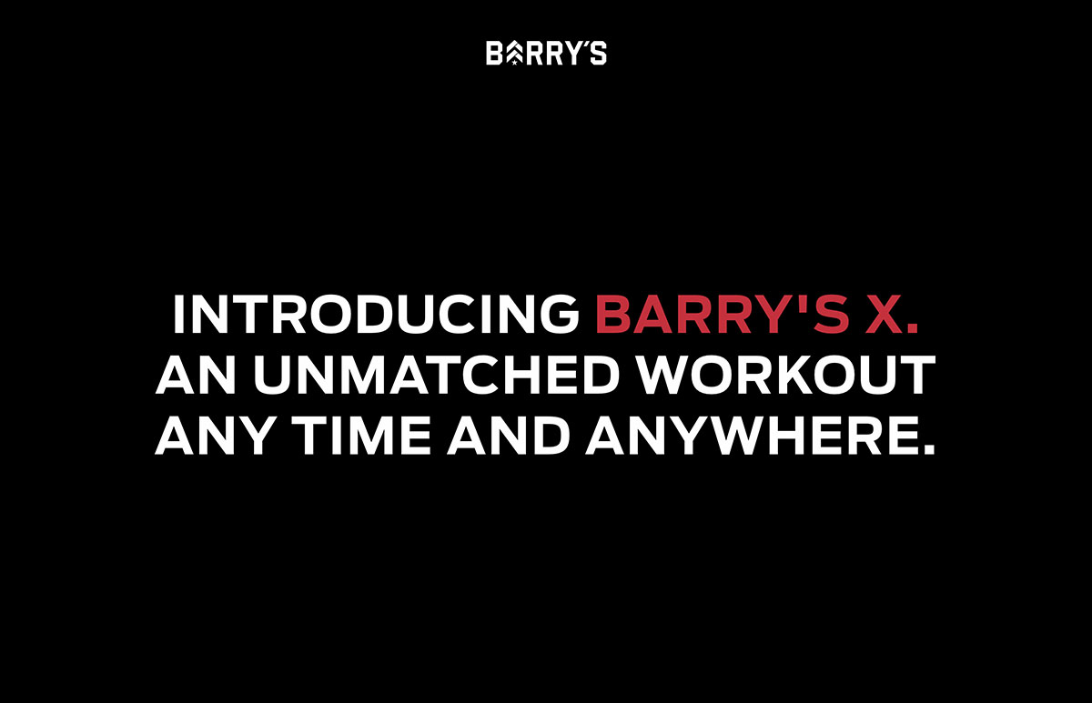 Home | Barry's X Memberships